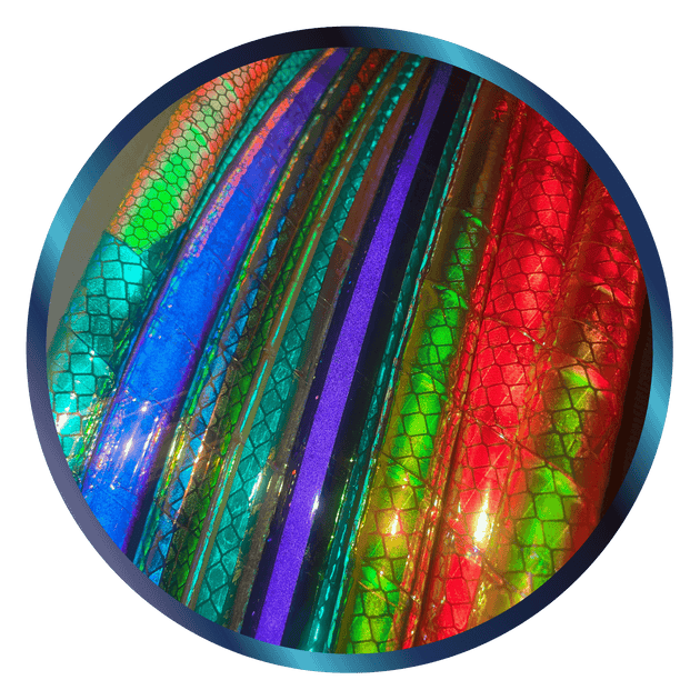 Reflective Hula hoops – HoopSpin