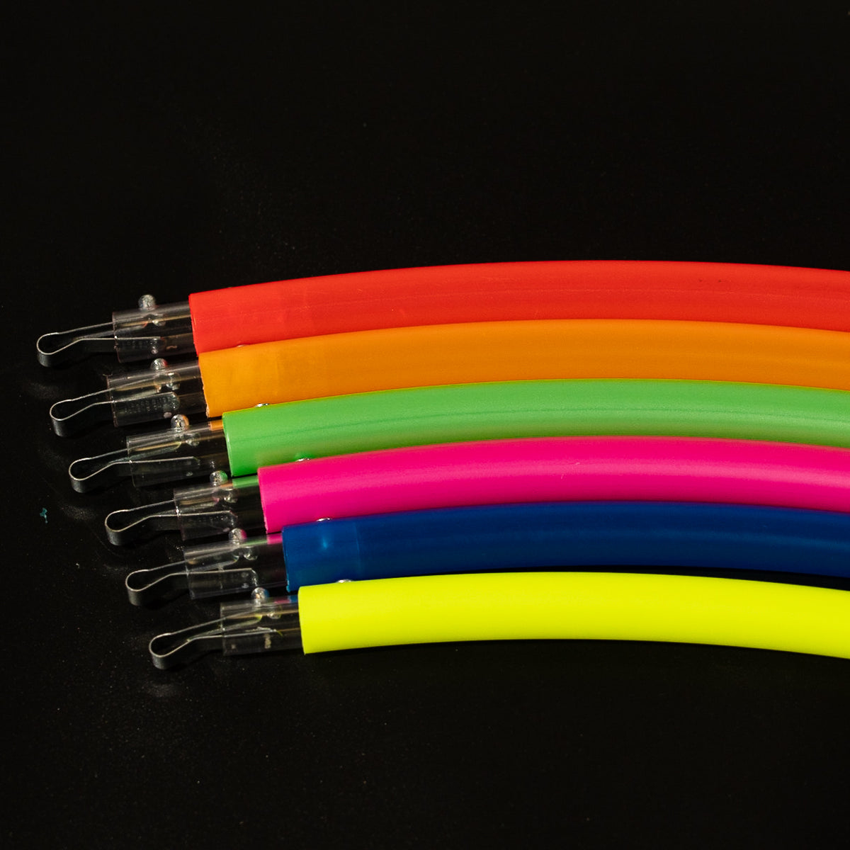 UV Rainbow 6 Section Coloured Polypro Hula Hoop – HoopSpin