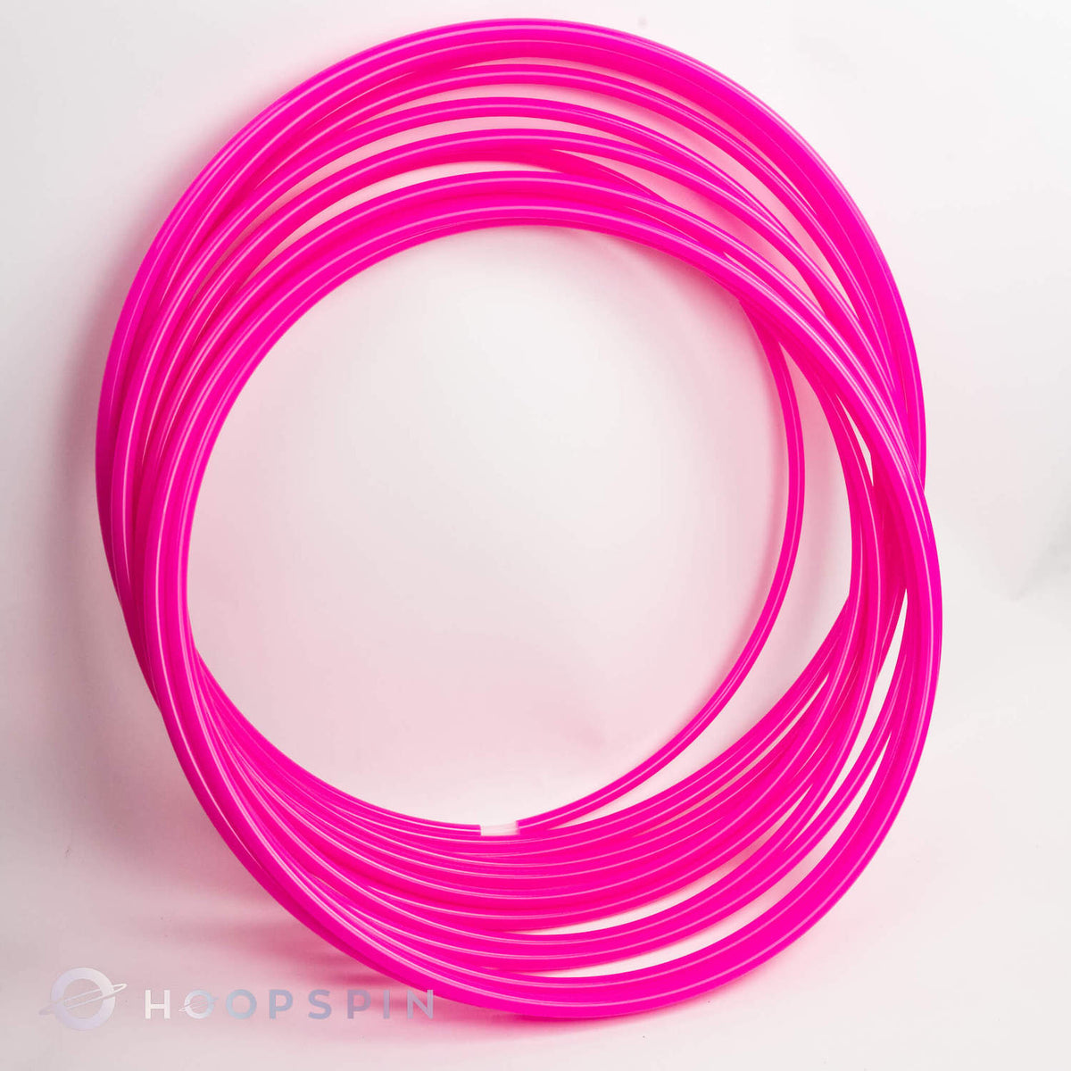 Nuclear Pink Gloss hula hoop – HoopSpin